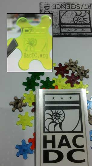 HacDC splats and brochure – HacDC